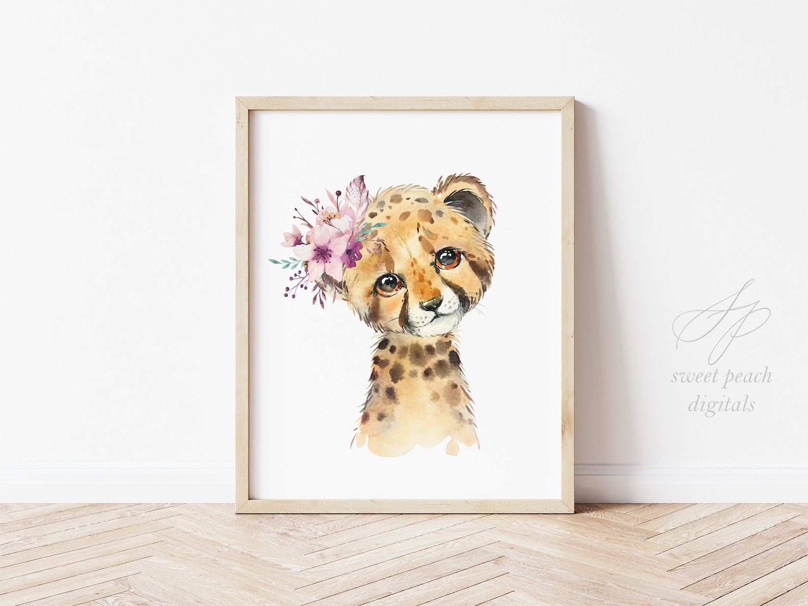 Boho Safari Set Nursery Decor Wall Art Printable Digital Print | Etsy