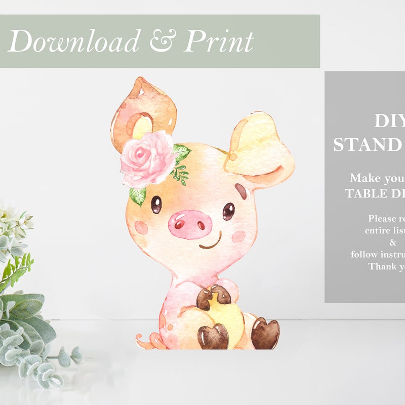 Pig Baby Shower - Etsy