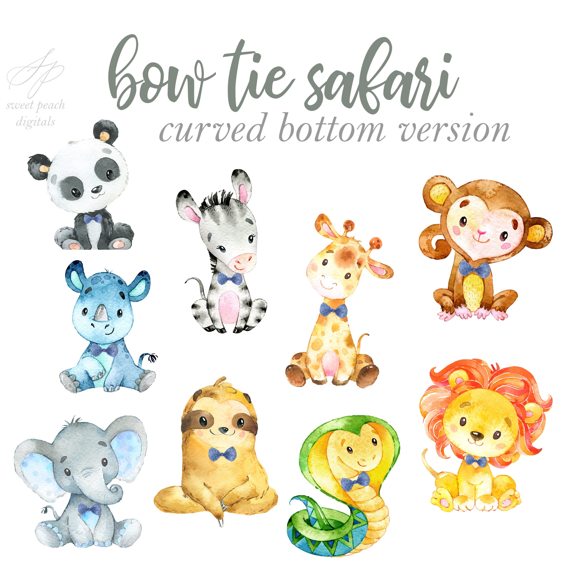 Wall Size Safari Cut Out Backdrop Printable Large Stand up Jungle Zoo ...