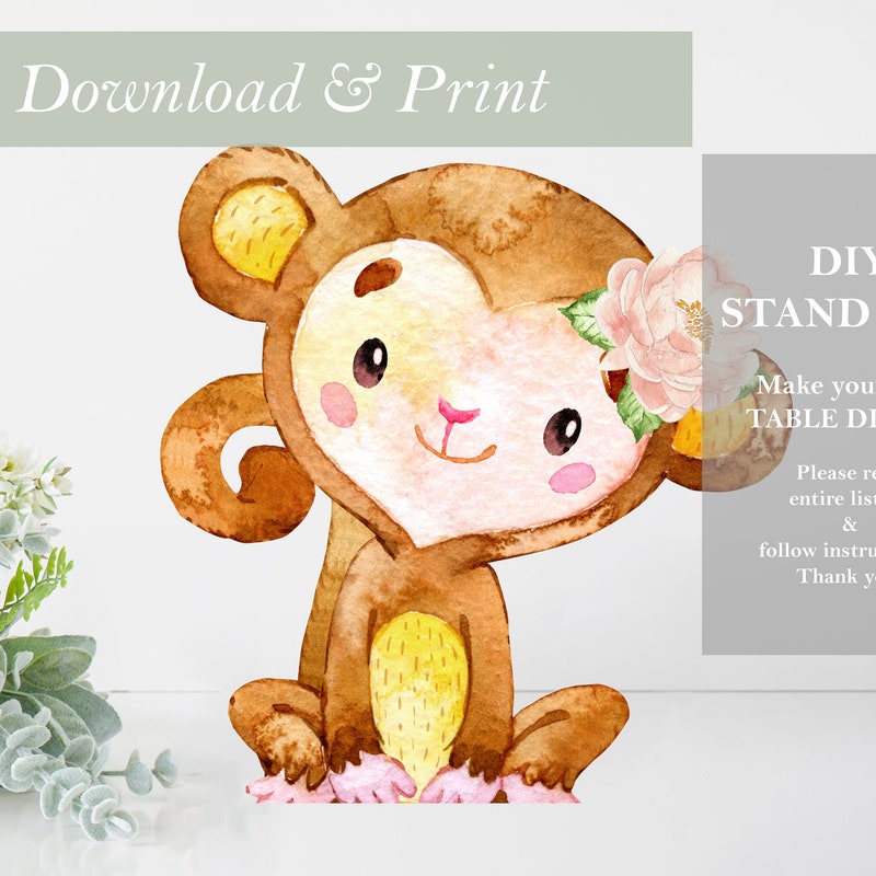 Monkey Decorations - Etsy