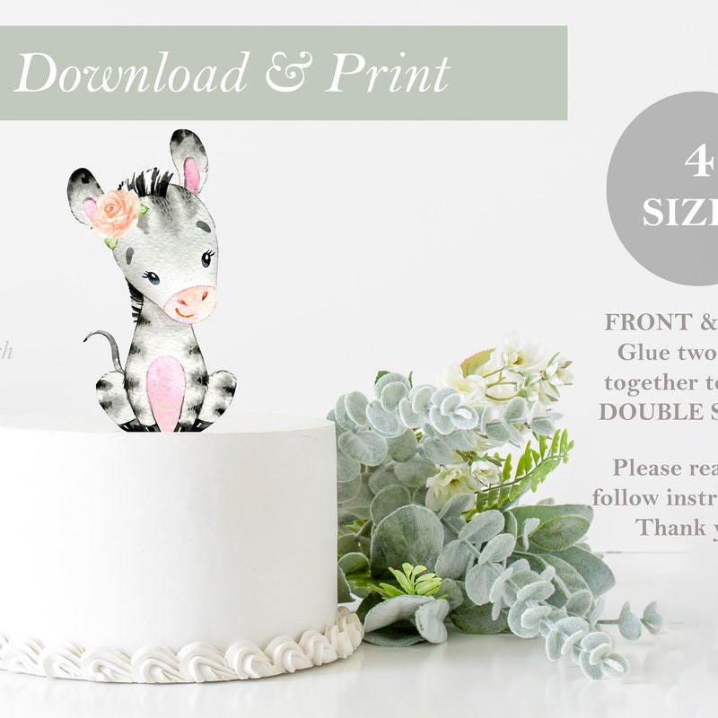 Zebra Cake - Etsy