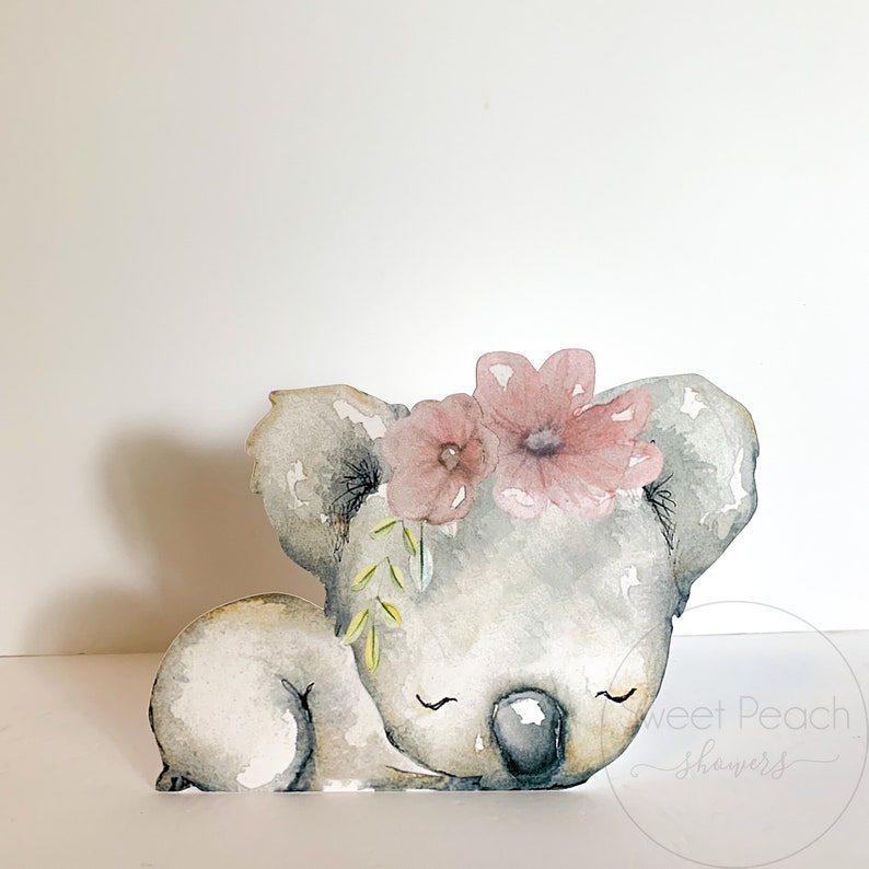 Koala Bear Table Decoration Stand up Australian Printable Cut - Etsy