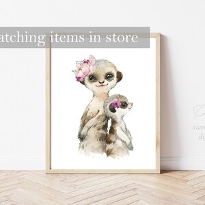 Boho Safari Set Nursery Decor Wall Art Printable Digital Print Lion ...
