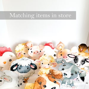 Sheep Lamb Table Decor Farm Cut Out Digital Stand up Printable Animal ...