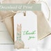Llama Gift Tags Favor Tag Alpaca Baby Shower Birthday Digital Printable ...