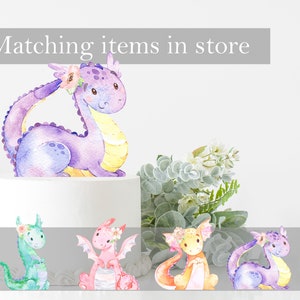 Girl Dragon Table Decor Birthday Party Theme Baby Shower Dragon Stand ...