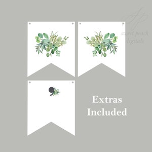 Elephant Safari Banner Bundle Jungle Party Baby Shower Birthday Animal ...