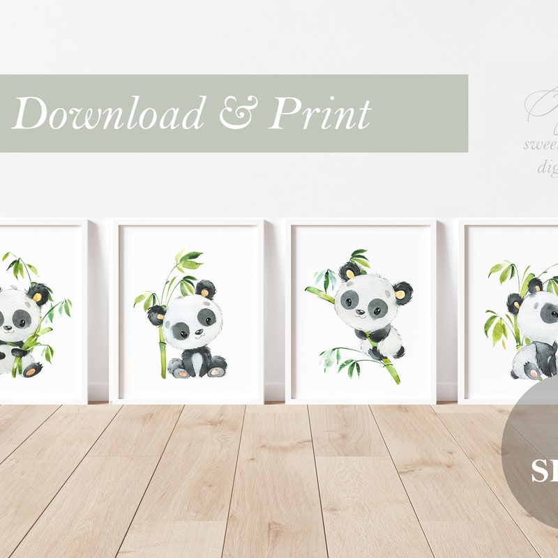 Panda Nursery - Etsy