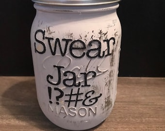 Swear jar | Etsy