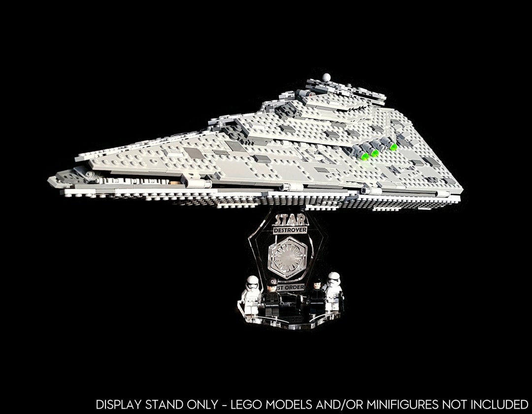 Display Stand 3D for Lego 75190 Star Destroyer First Order ...