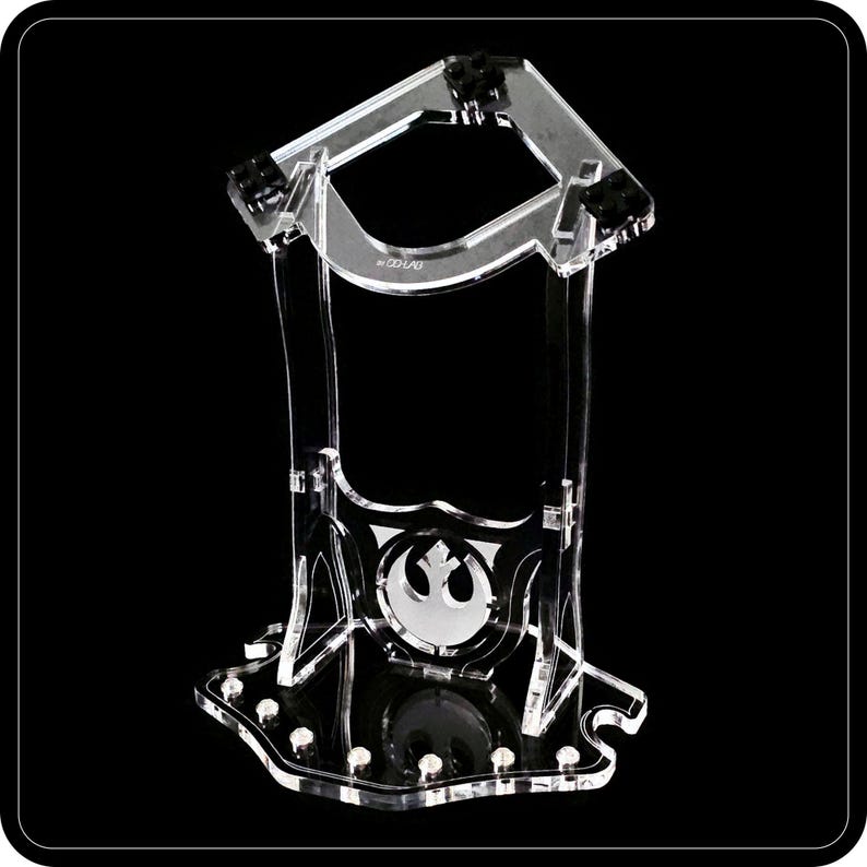 Display Stand Angled 36 Degrees for Lego 75389 Dark Falcon ...