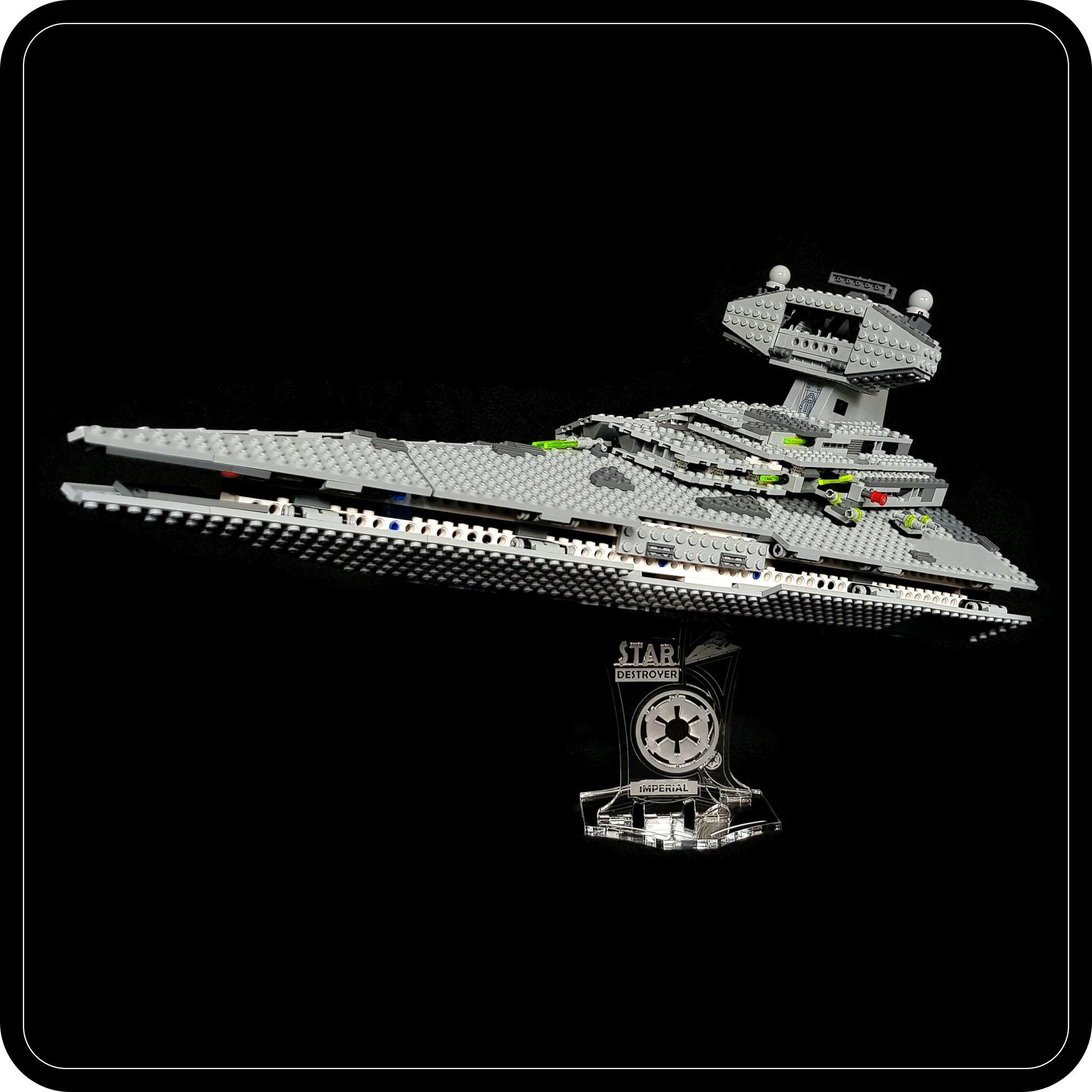 Display Stand 3D Angled for Lego 6211 and Lego 75055 Star Destroyer ...