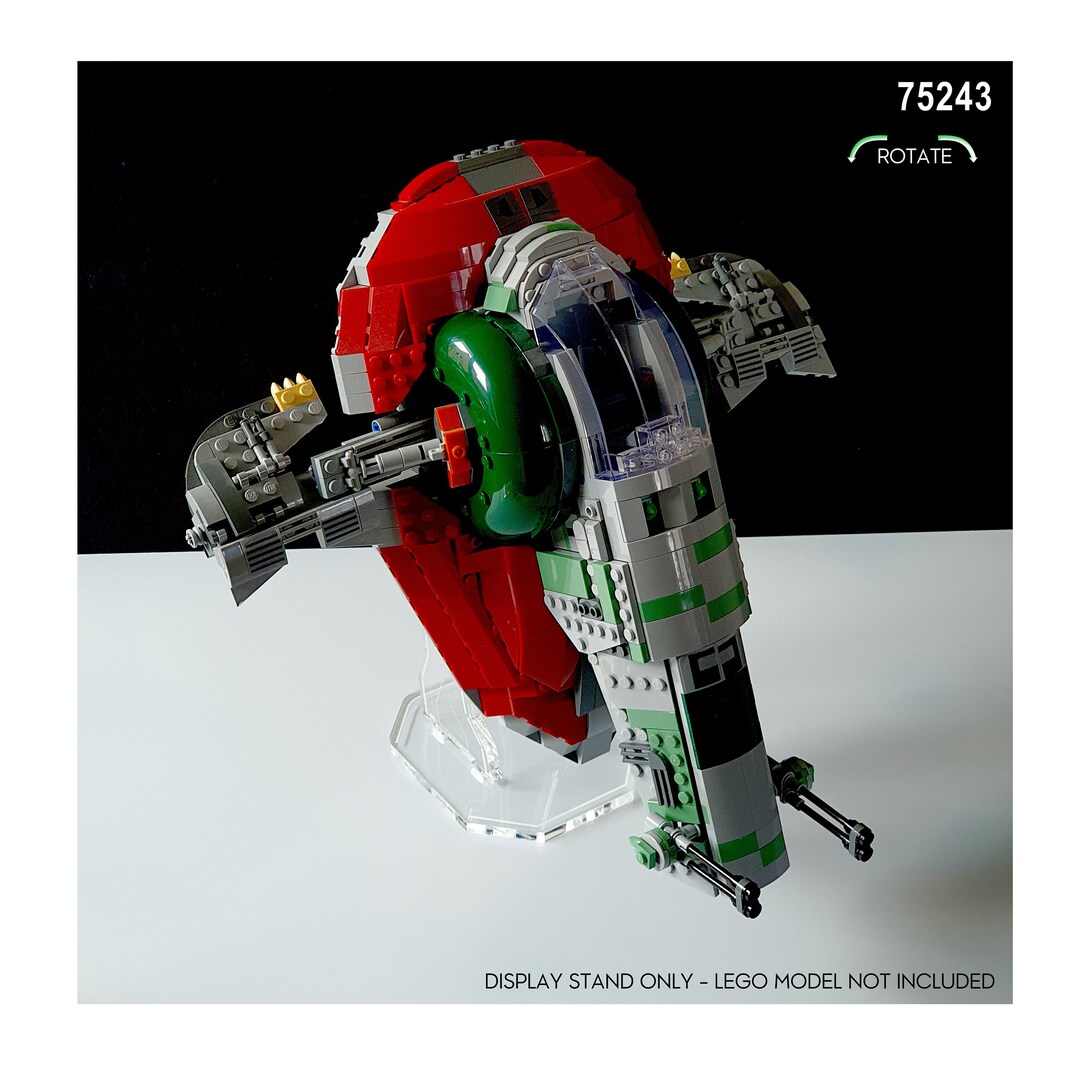 Display Stand Angled for Lego 75243-8097 Slave I - Stand Only (A1059 ...