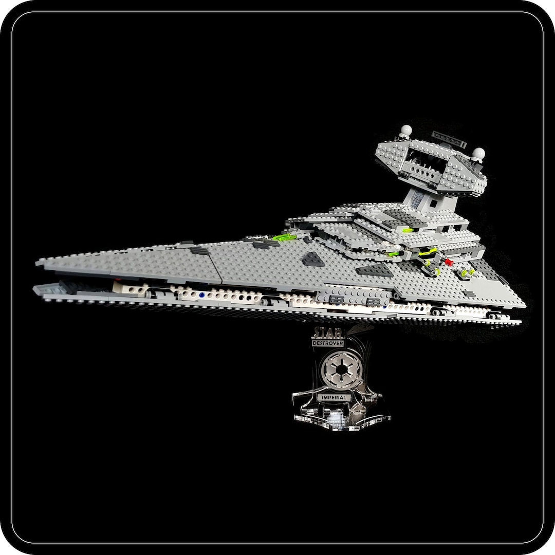Display Stand 3D Angled for Lego 6211 and Lego 75055 Star Destroyer ...