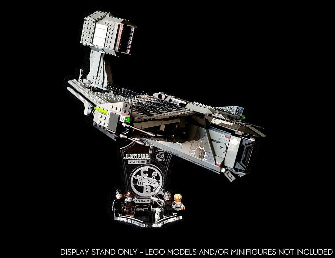 Display Stand 3D Angled minifigs Slots for Lego 75323 the Justifier ...