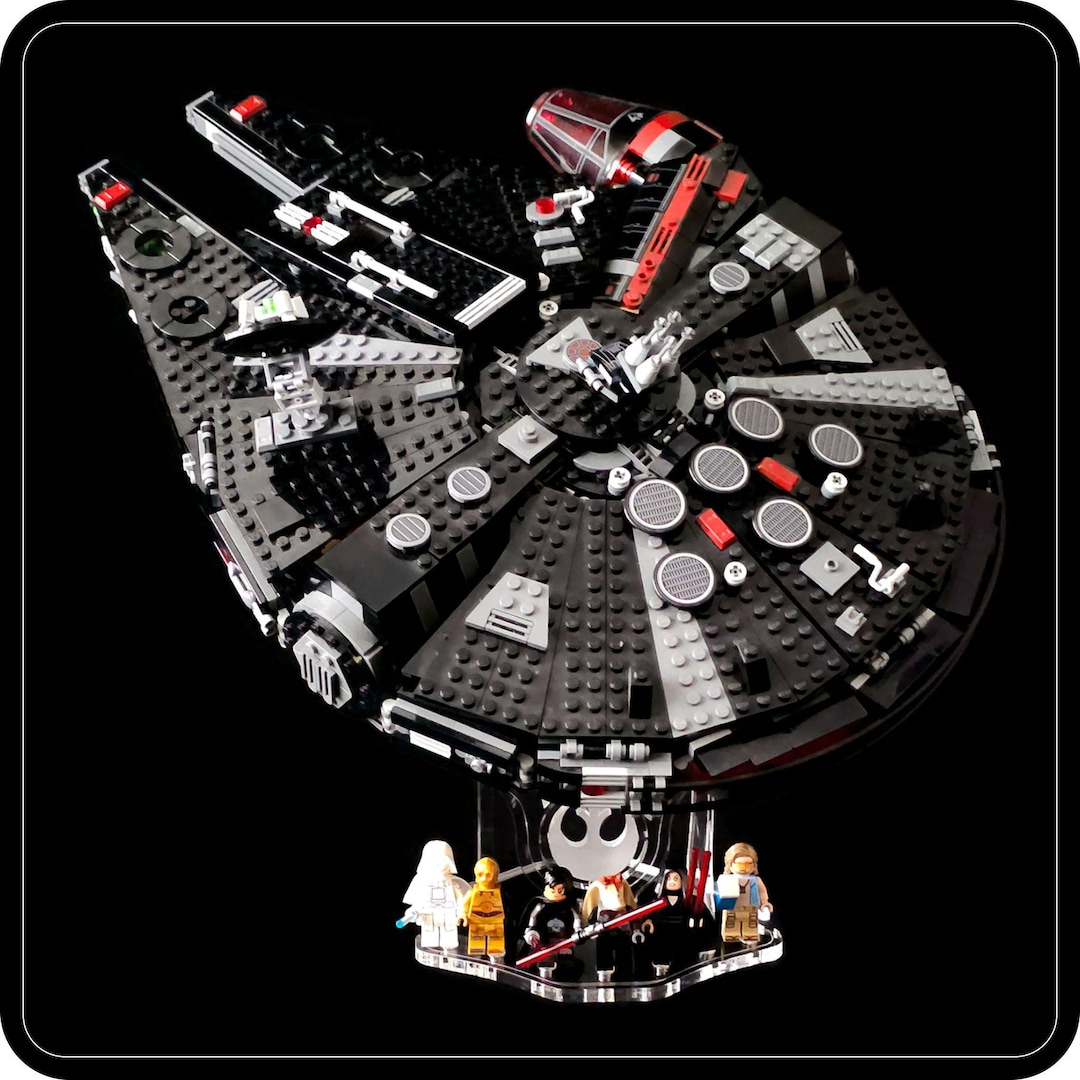 Display Stand Angled 36 Degrees for Lego 75389 Dark Falcon ...