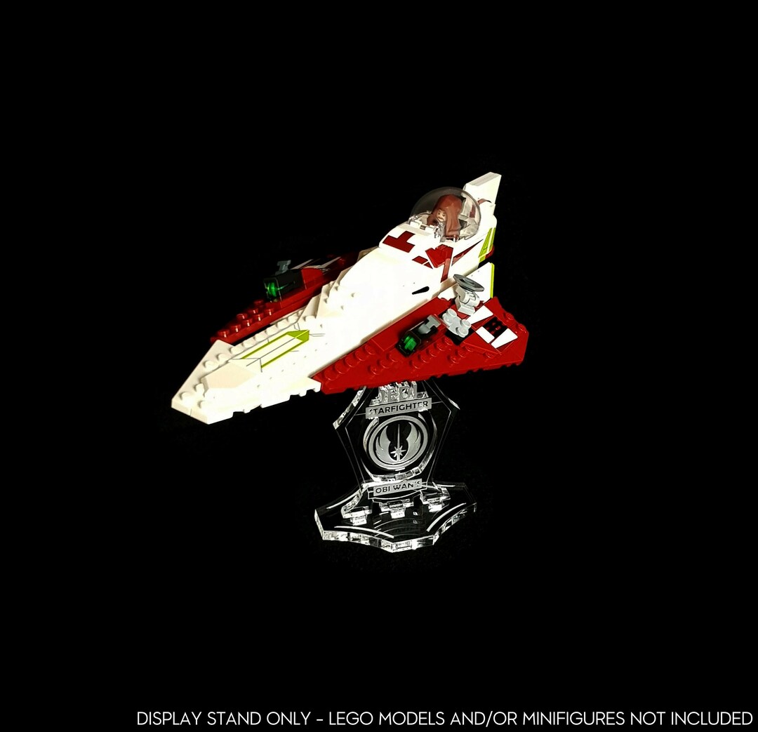 Display Stand Angled for Lego 75333 Obi Wan's Starfighter (A1069) - Etsy