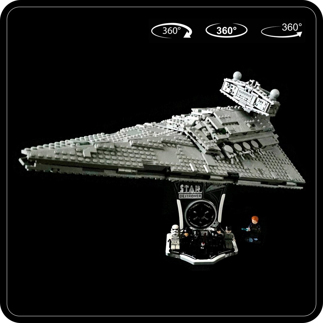 Display Stand Angled for Lego 75394-75055 - Imperial Star Destroyer ...