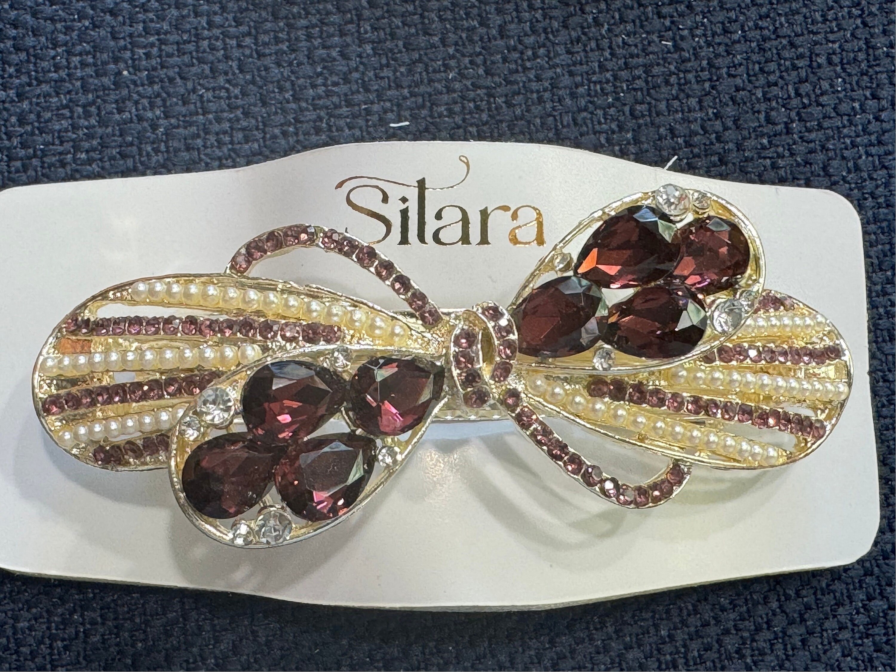 6 Hair Clips - Party Style- Trendy Design. Set of 6 Premium Quality ...