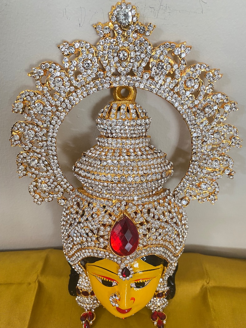 Goddess Vara Maha Lakshmi Devi Face Idol. Premium Quality - Etsy