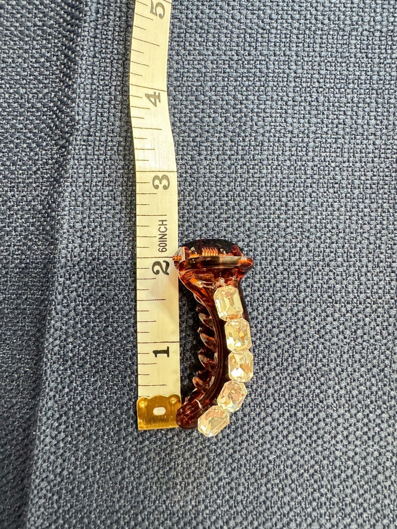 8 Light Weighted Flucker Style Hair Clips Shaped Party Style Trendy ...