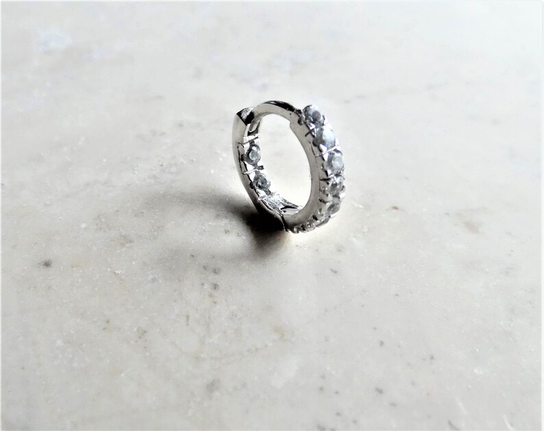 Small Hoops, Small Huggies, Dainty Earrings, Hoops, Cartilage Piercing ...