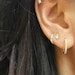 Tiny Studs, Milgrain Studs, Small Studs, Small Earrings, Cartilage ...
