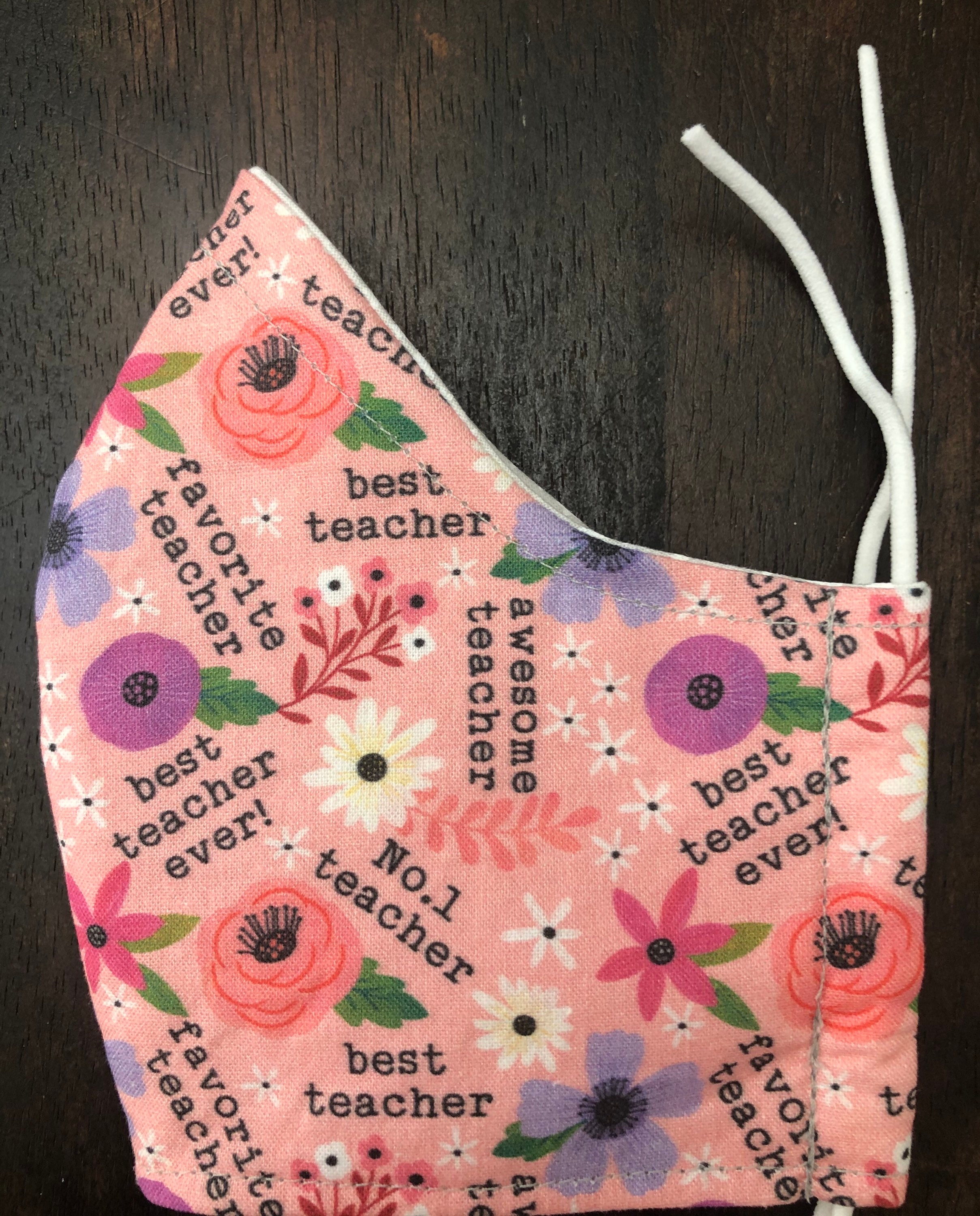 Back to School Mask We Love Our Teachers - Etsy