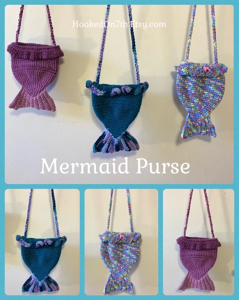 Mermaid Tail Bag, Treasure Bag, Shell Collecting Bag - Etsy
