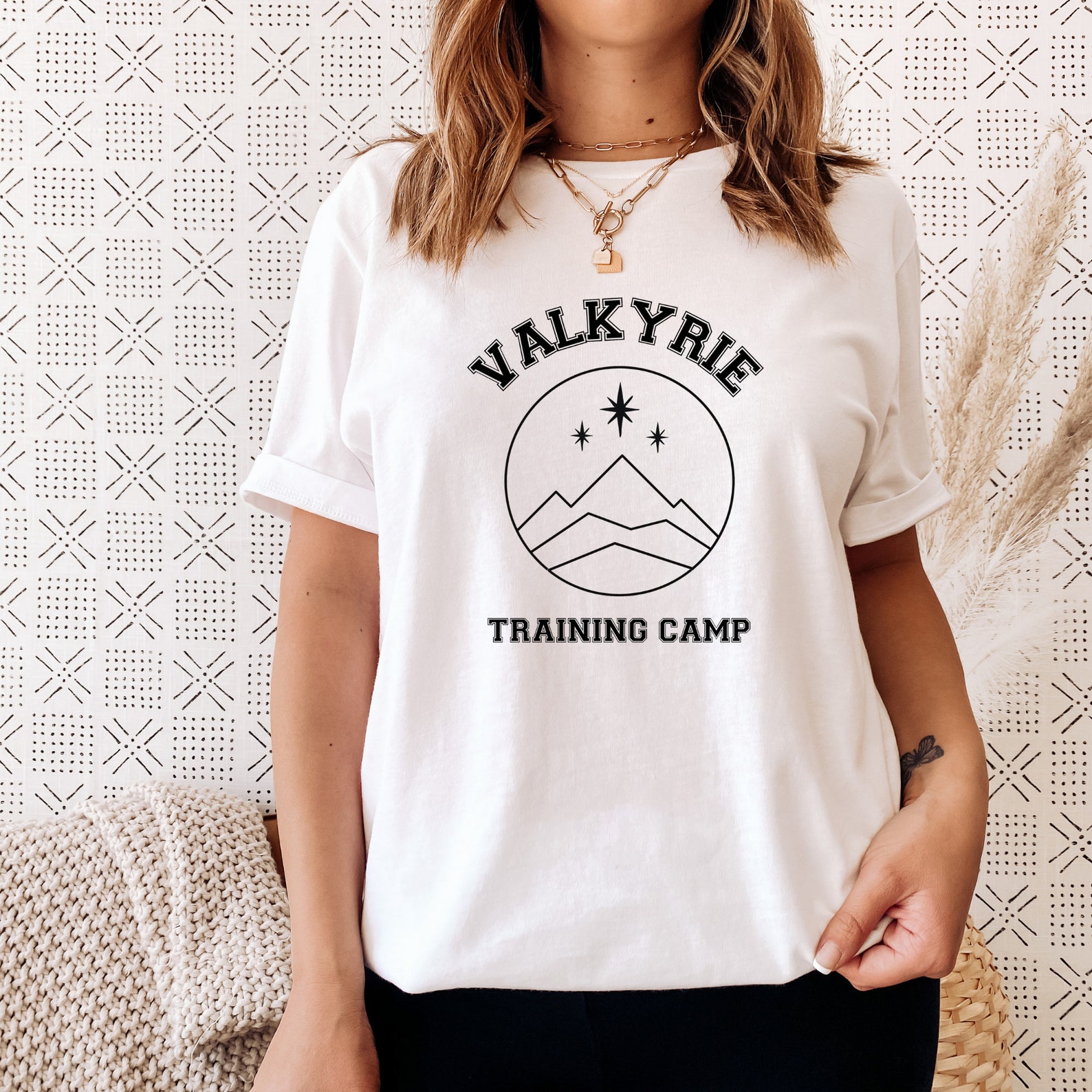 Valkyrie Training Camp Tshirt Sarah J Maas ACOTAR SJM | Etsy