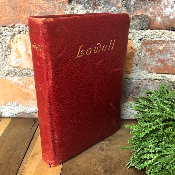 Antique Lowell Book - Etsy