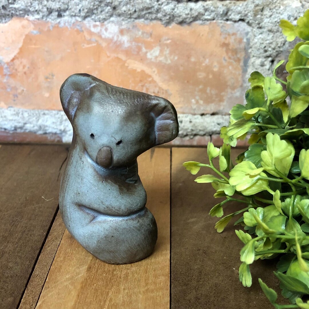 Vintage Pottery Koala Bear Figurine - Warrawong Farm Victoria Australia ...