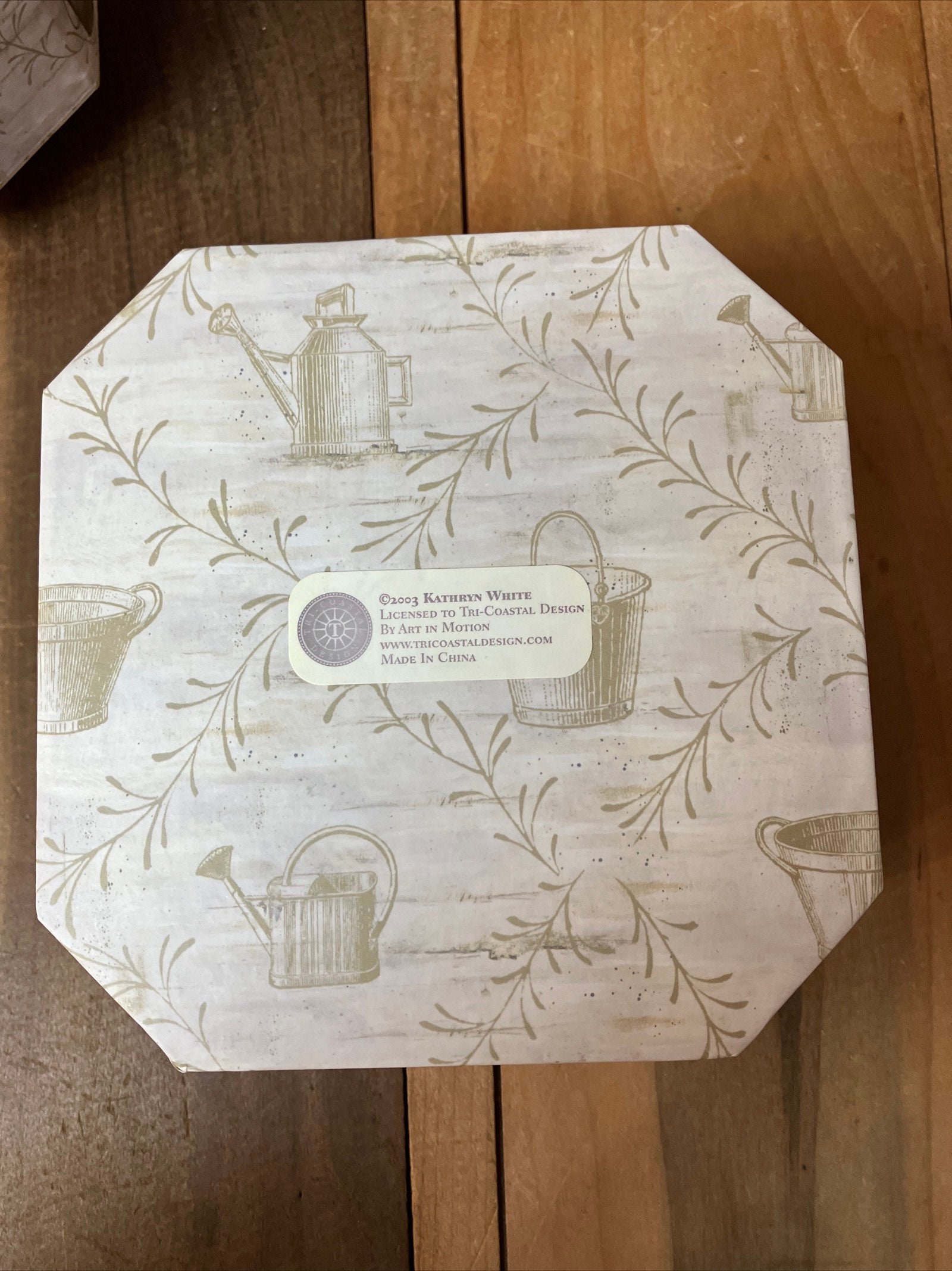 Kathryn White 3 Box Set Tri-coastal Design Octagon Decorator - Etsy