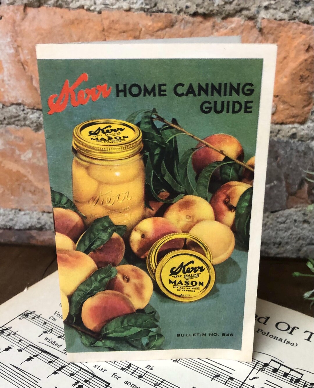 Vintage 1946 Kerr Home Canning Guide Bulletin No. 946 How to Booklet ...