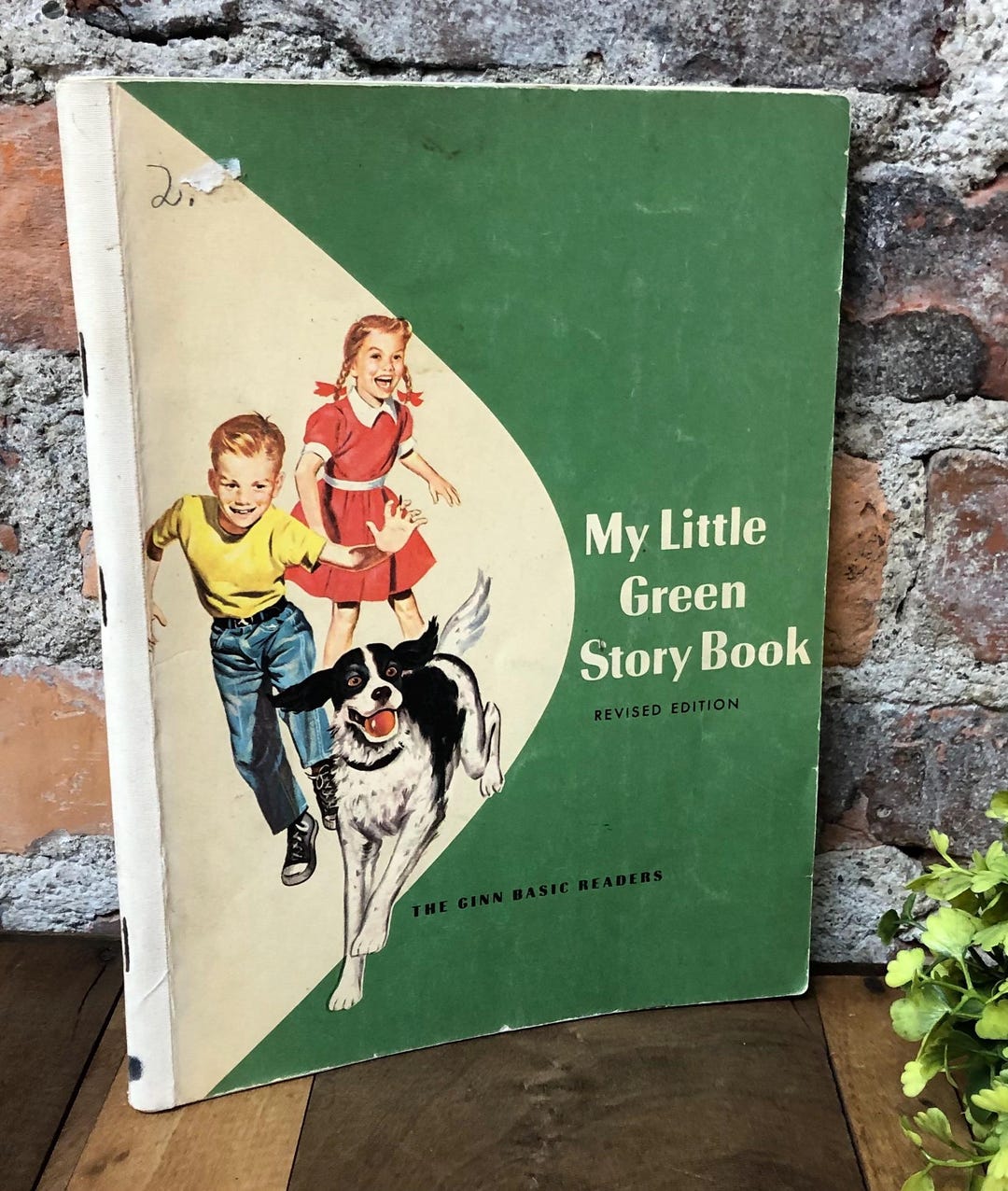 Ginn Basic Reader Tom and Betty 1949 My Little Green Story Book Home Schooling - Etsy