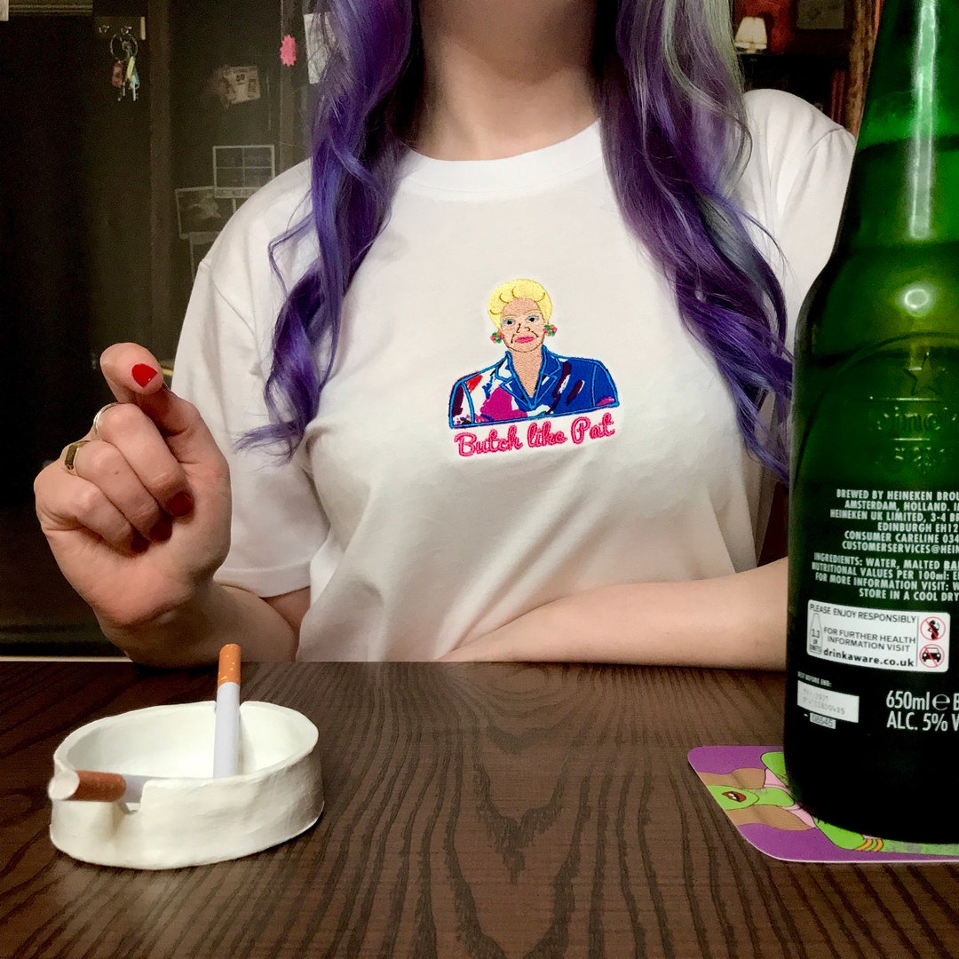 Butch Like Pat, Pat Butcher Eastenders Embroidered Tshirt - Etsy