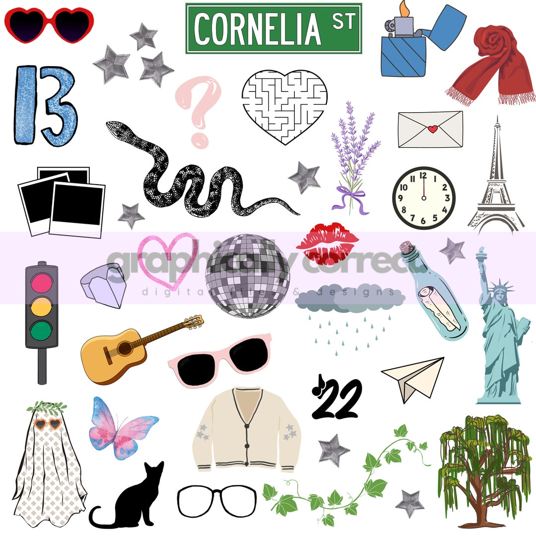 Taylor Swift Icons DIGITAL Seamless File Paper Sublimation - Etsy