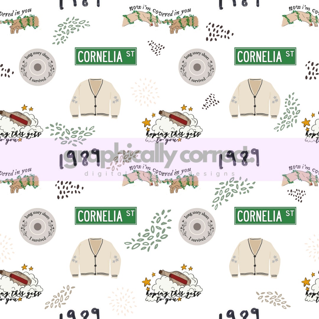 Taylor Swift Digital Seamless File Paper Sublimation Sublimate Etsy