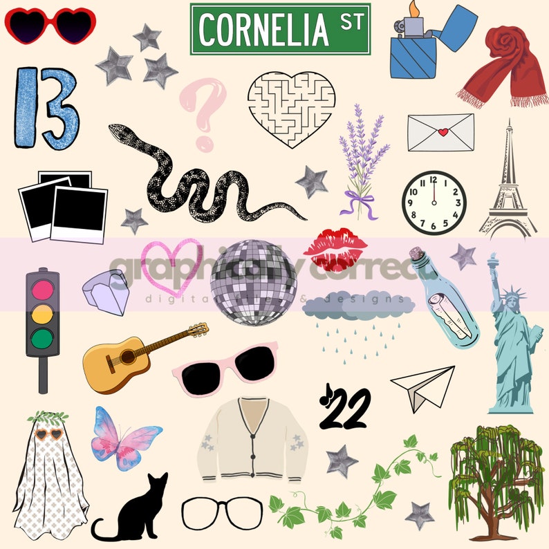 Taylor Swift Icons Cream DIGITAL Seamless File Paper Sublimation ...