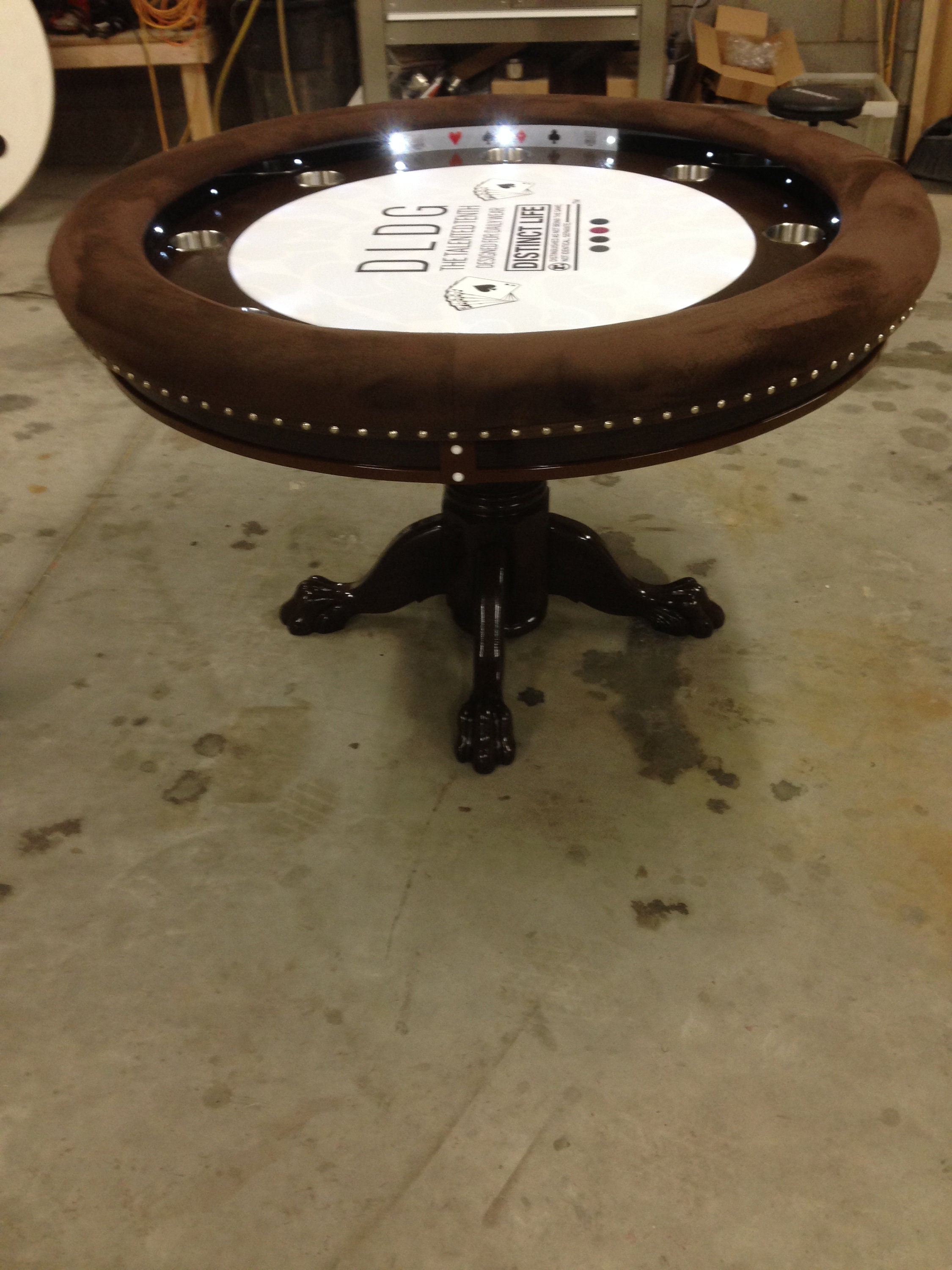 Professional Custom Poker Tables - Etsy