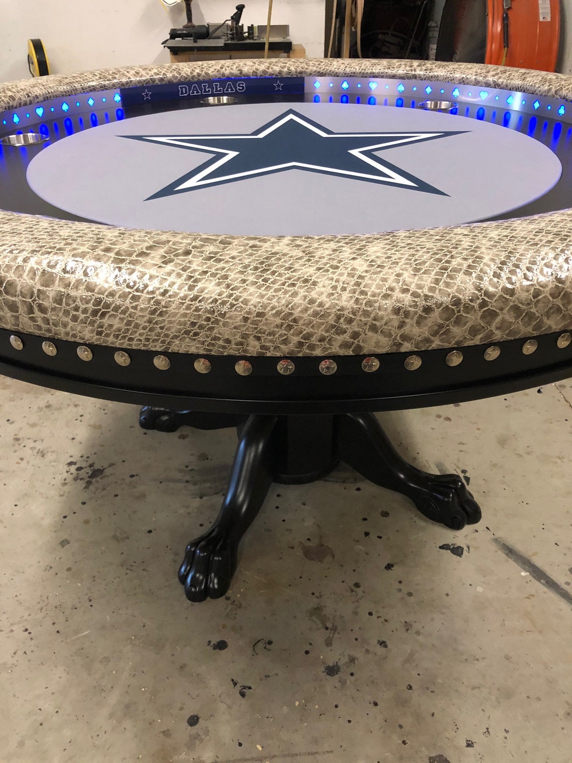 Professional Custom Poker Tables - Etsy