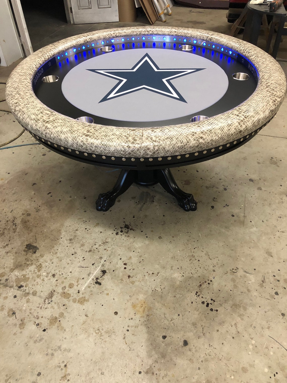 Professional Custom Poker Tables - Etsy