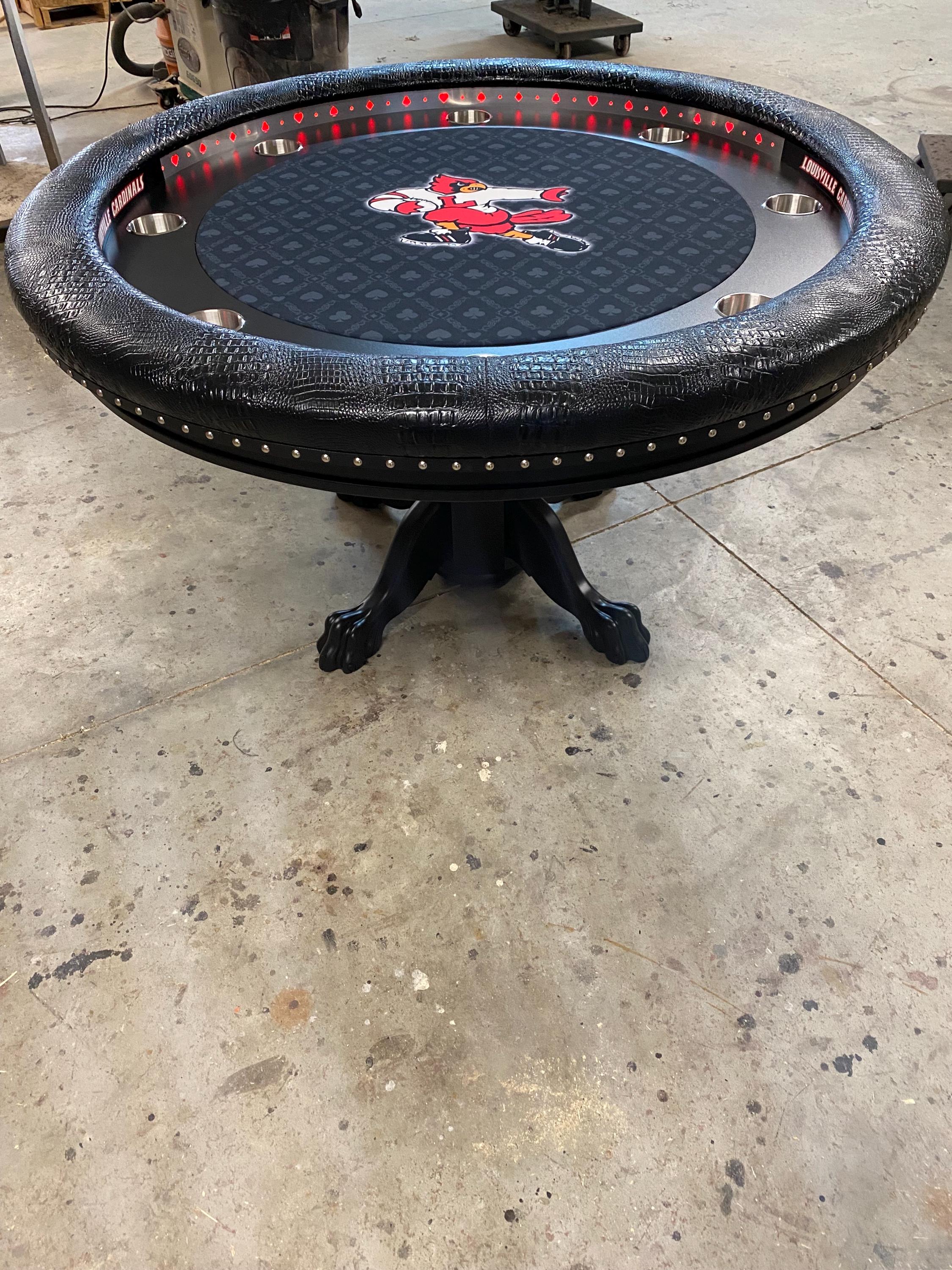 Professional Custom Poker Tables - Etsy