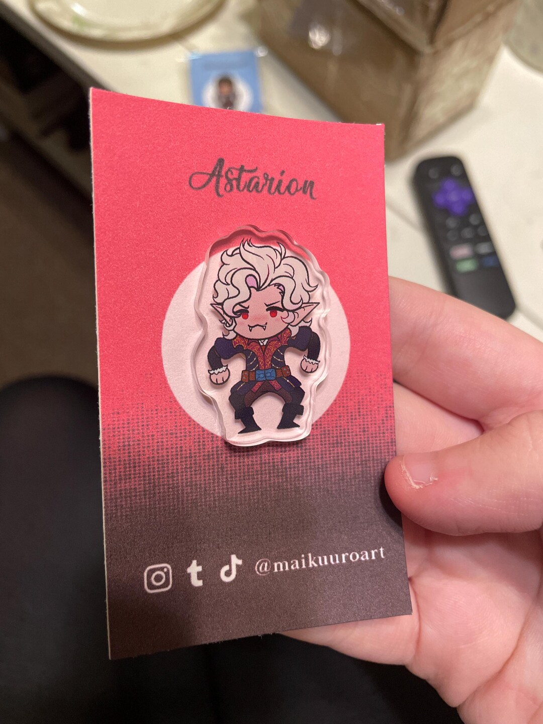 BG3 Gremlin Pins Acrylic Pins Astarion Gale Dekarios Karlach Minthara ...