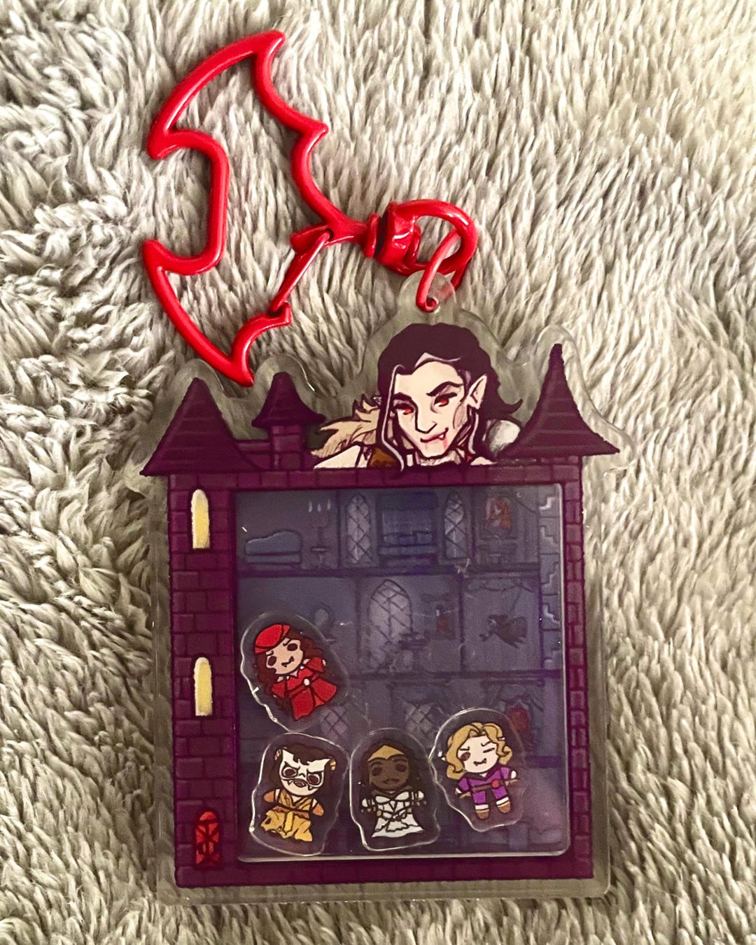 Strahd Shaker Charm, Curse of Strahd Keychain, Vampire, Strahd Von ...