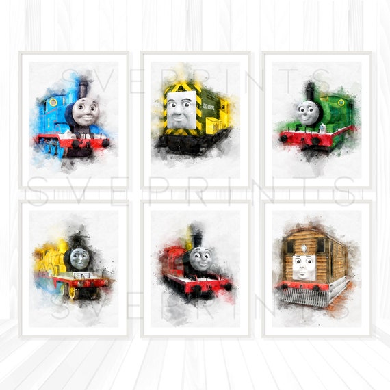 Thomas The Tank Engine Wall Decor - Wall Design Ideas