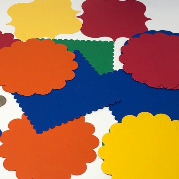 Cardstock Cutouts - Etsy