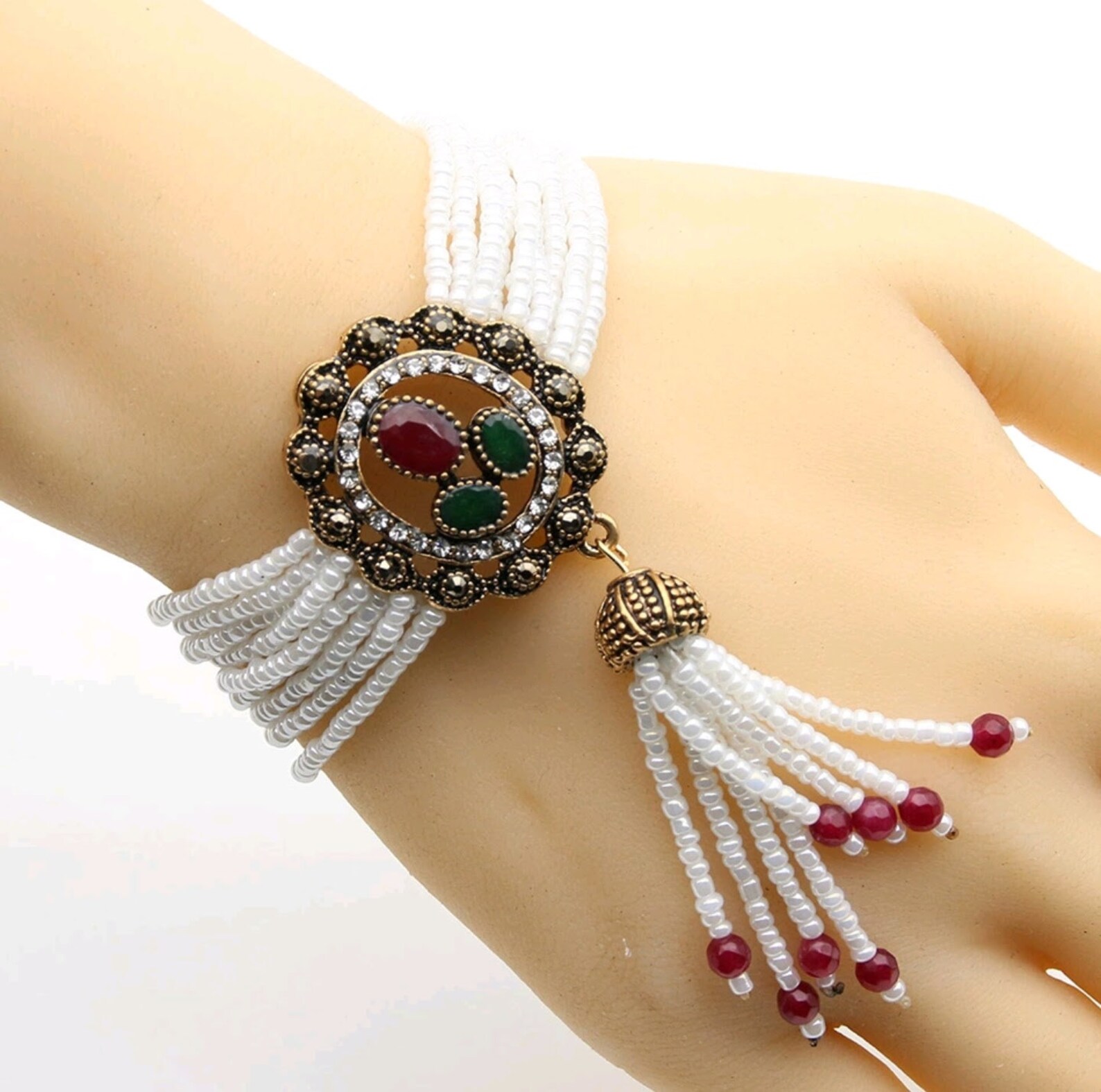 Romantic Vintage Multi-level Beads Tassel Turkish Necklaces - Etsy