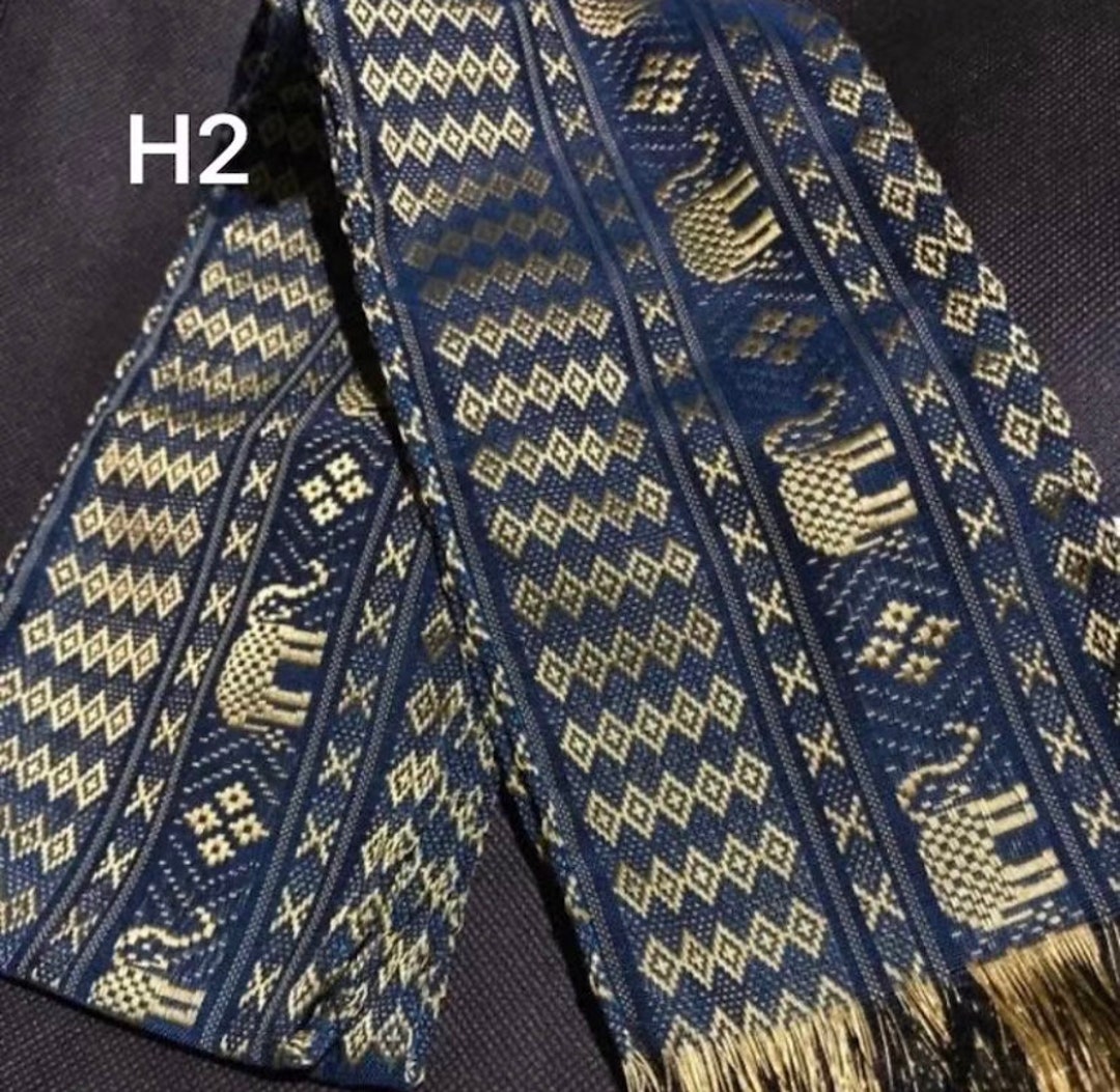 Pabiang Sash Waist Band Shoulder Cloth Thai-lao Tradition Cloth - Etsy