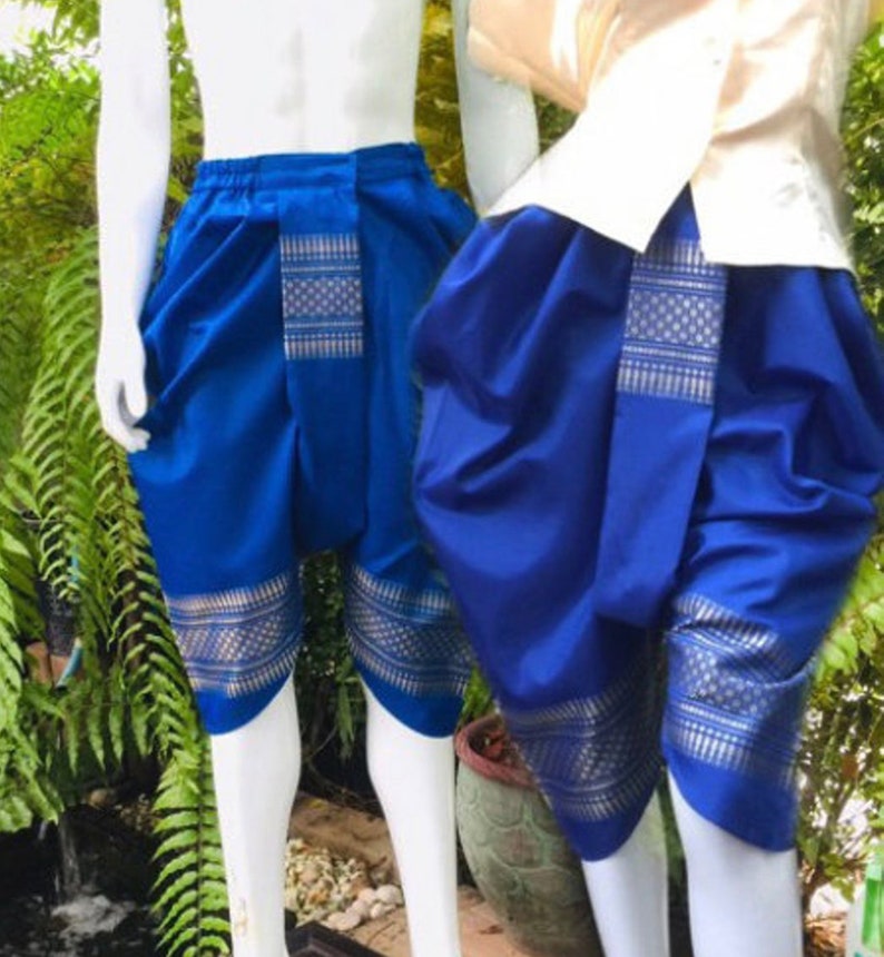 Thai Tradition Pants Men&women Thai Style Ready to Wear - Etsy
